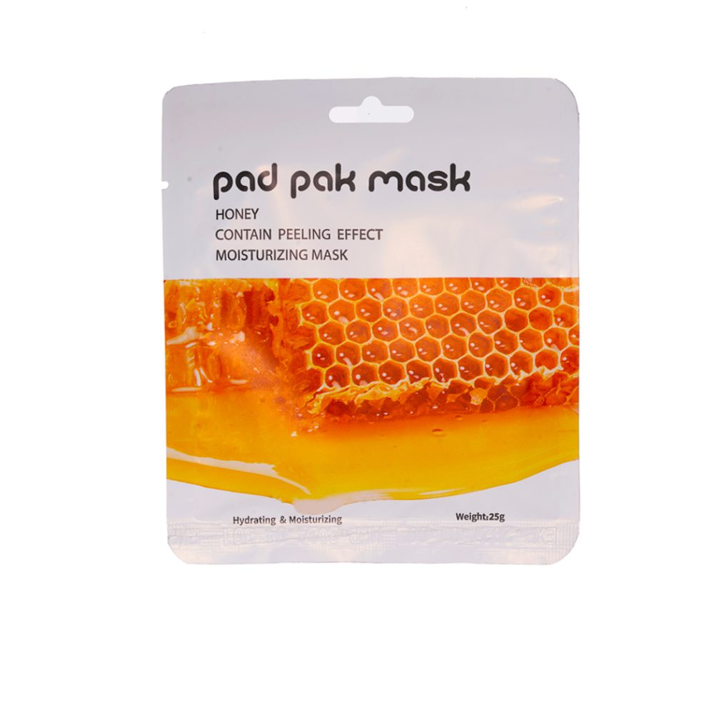 ماسک صورت حوله ای (ورقه ای) pad pak mask عسل - فروشگاه لوازم پیرایشگری ...